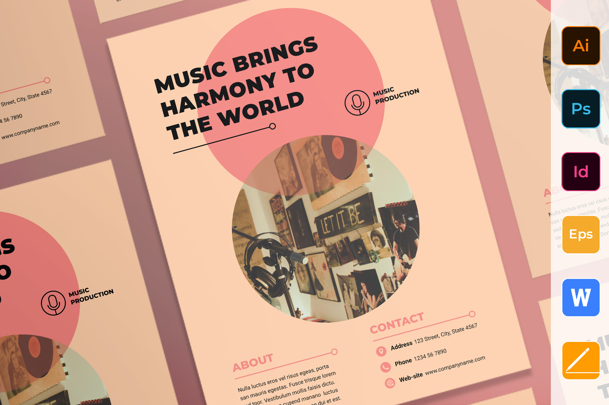 Music Production Poster