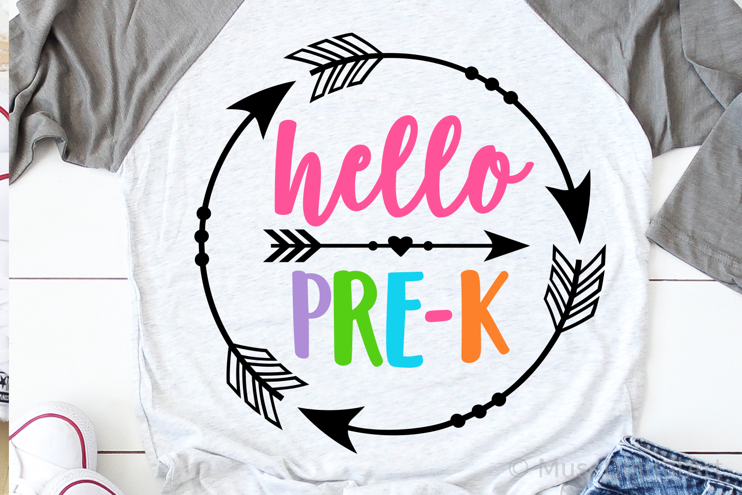 Hello Pre-K Svg, Pre-K Svg, Back to School Svg, Girl Pre-K (300140 ...