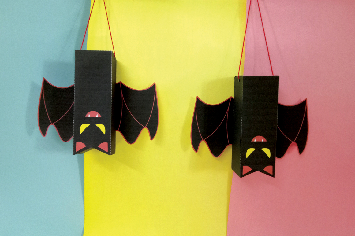 DIY Halloween Bat favor - 3d papercraft (36760) | Printables | Design ...