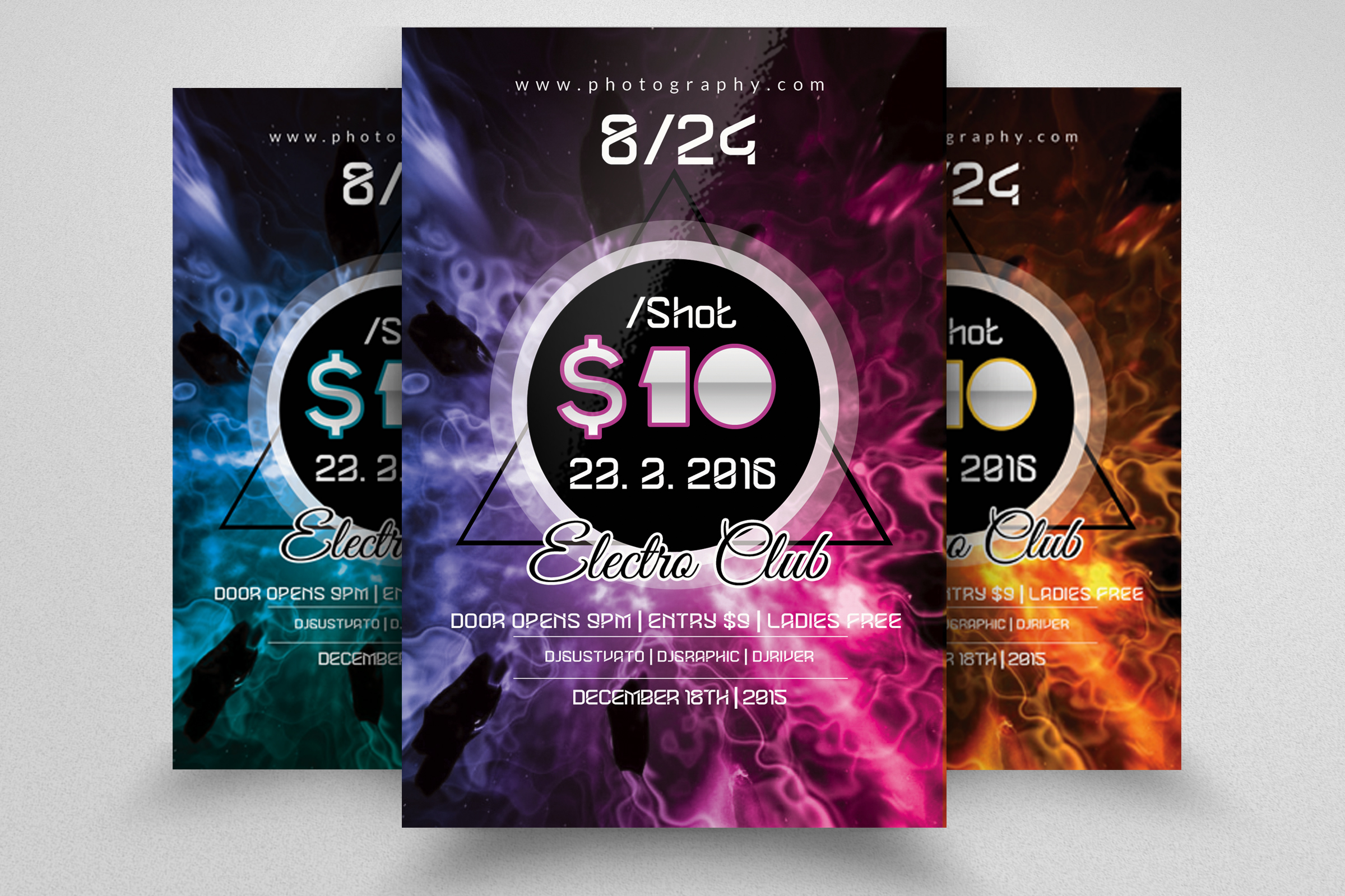 Techno Flyer Template