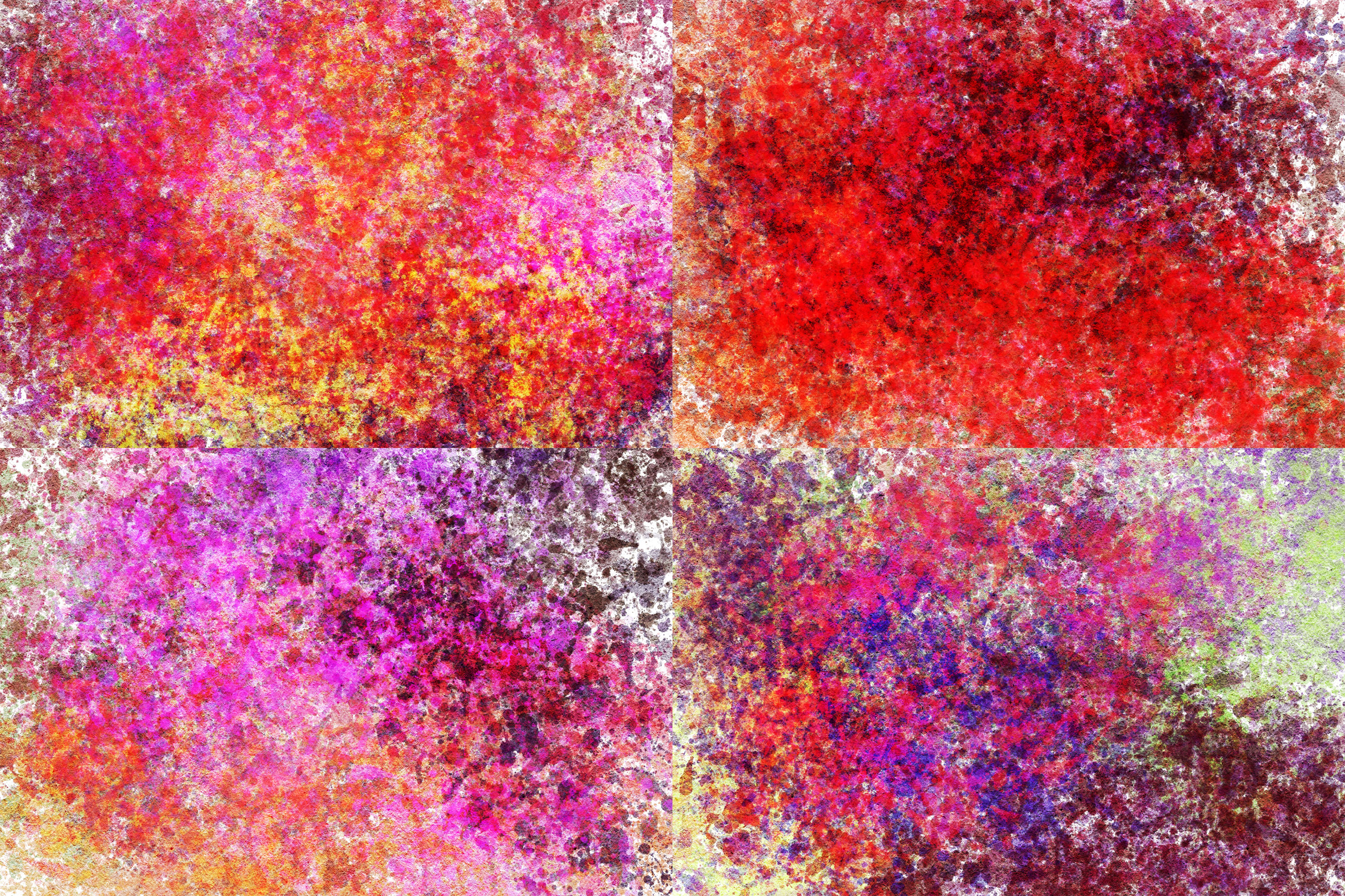 Watercolor Splatter Textures Pack