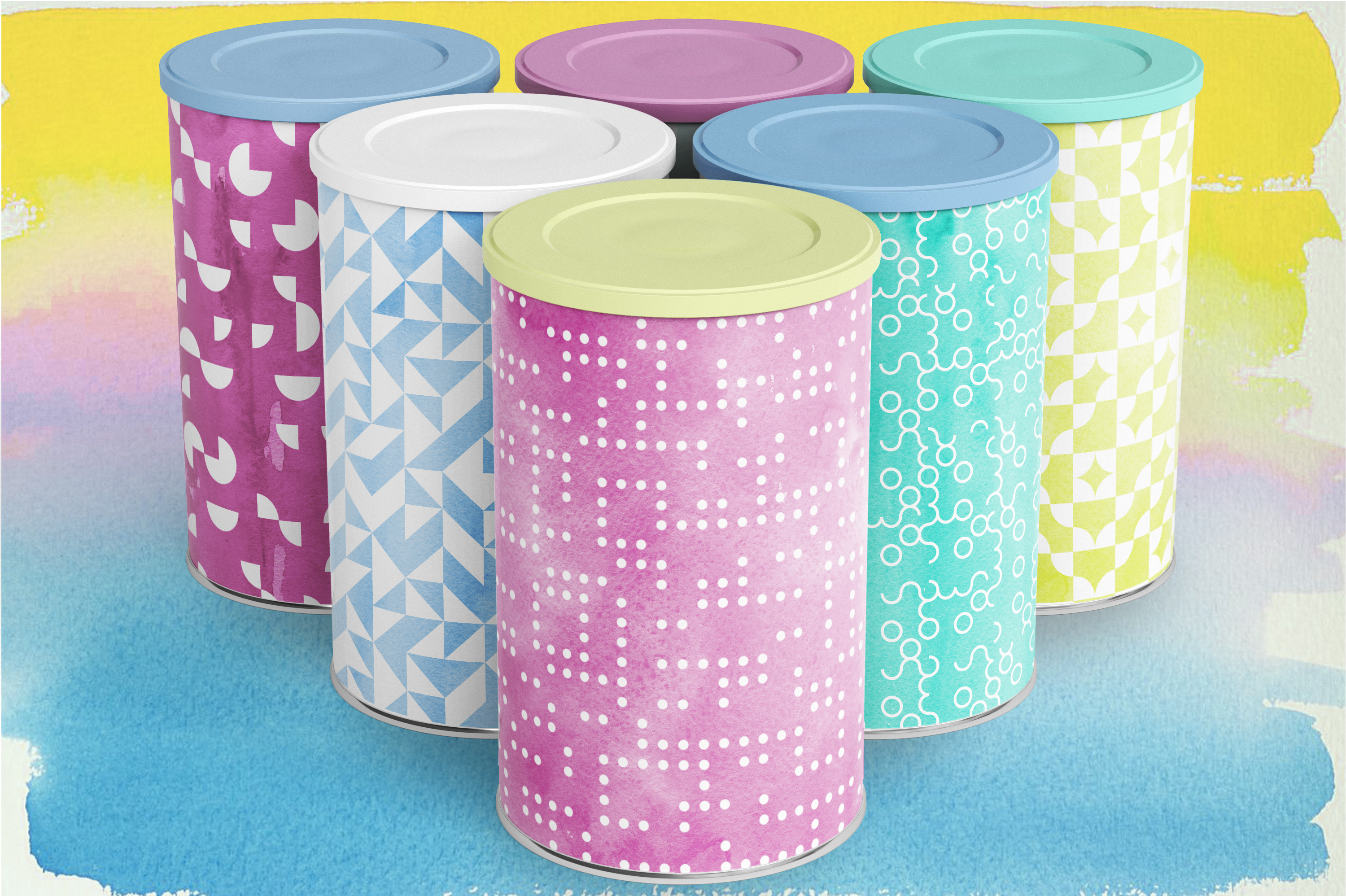 Truchet Tiles - Geometric Patterns (99773) | Patterns | Design Bundles