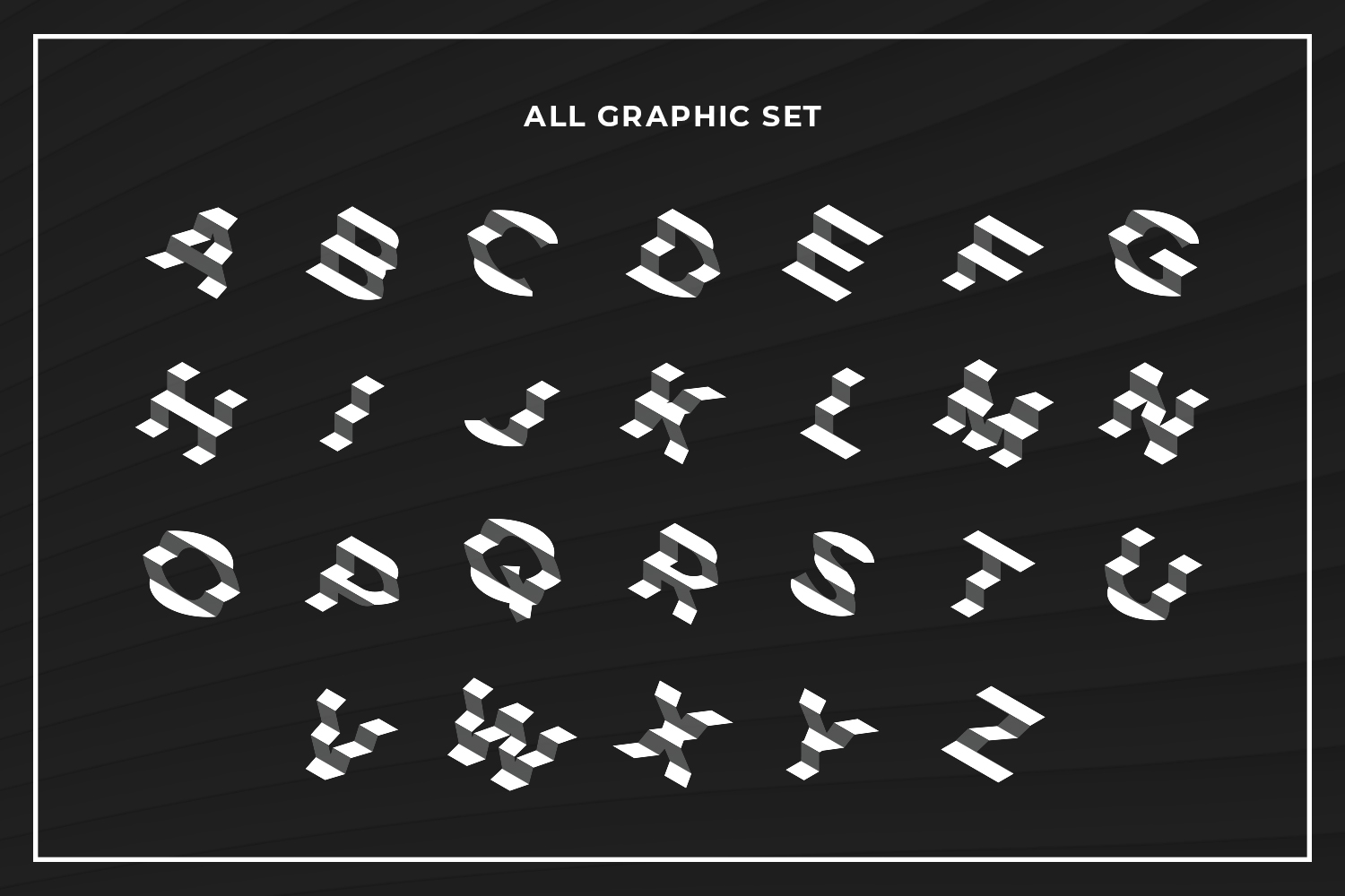 High Stairs Alphabet Set