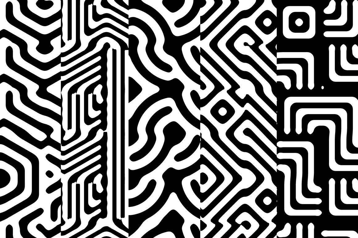 Artistic patterns (91510) | Patterns | Design Bundles