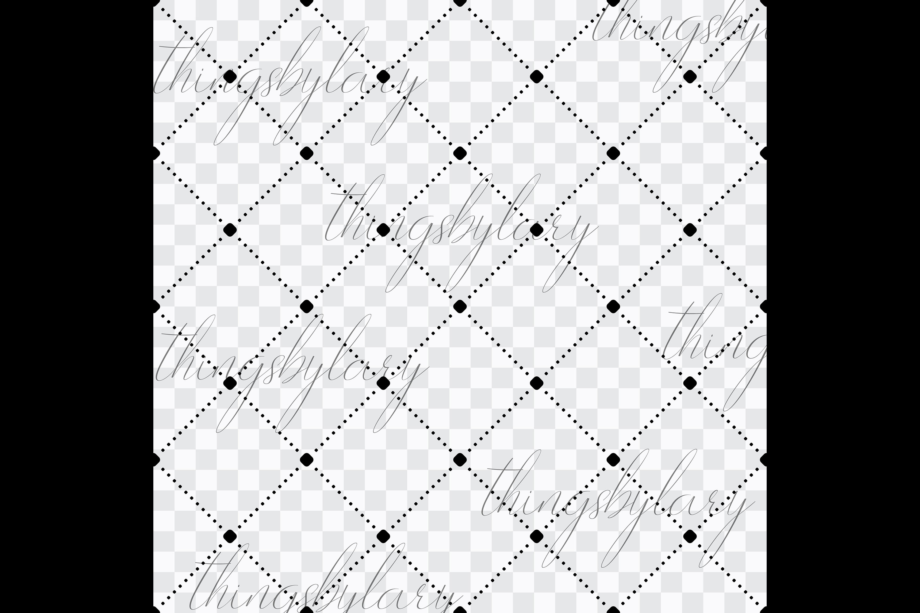 16 Seamless Black Minimalist Dot Overlay Transparent Papers (136071 ...