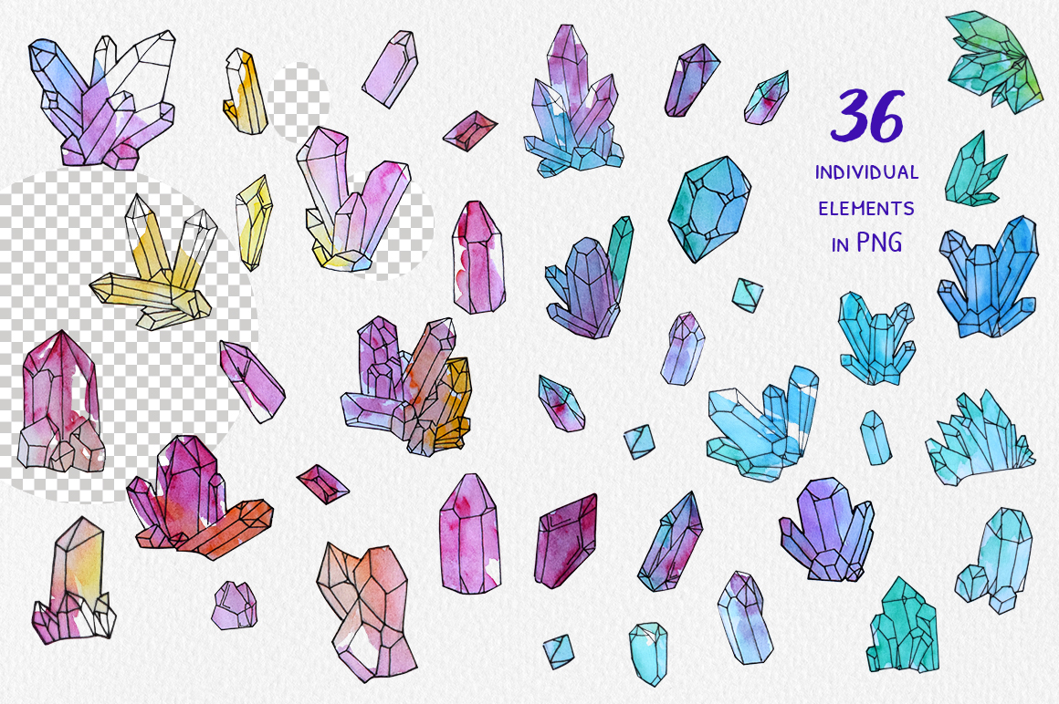 Doodle Crystal Set