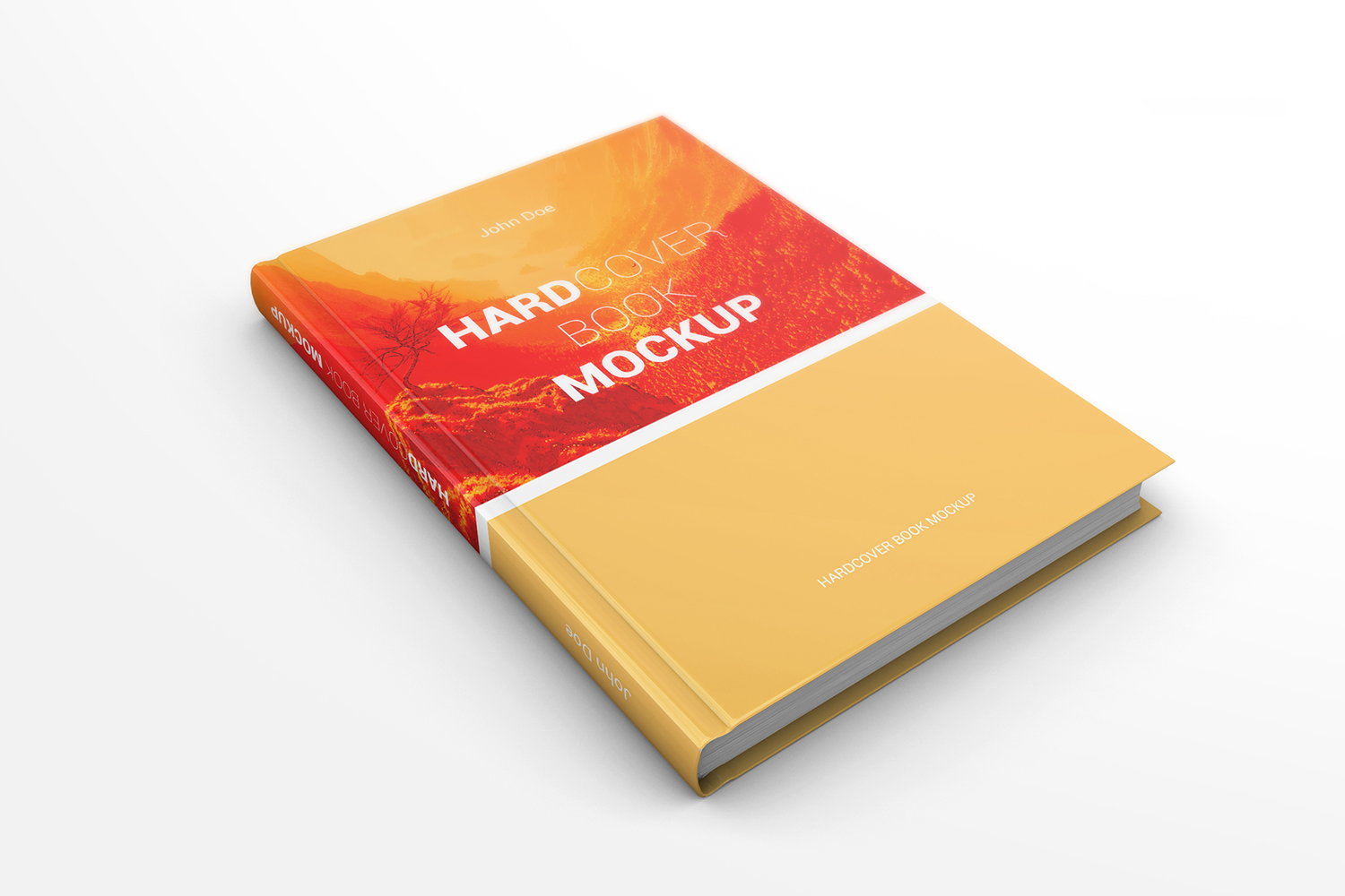 Hardcover Book Mockups 129570 Products Design Bundles