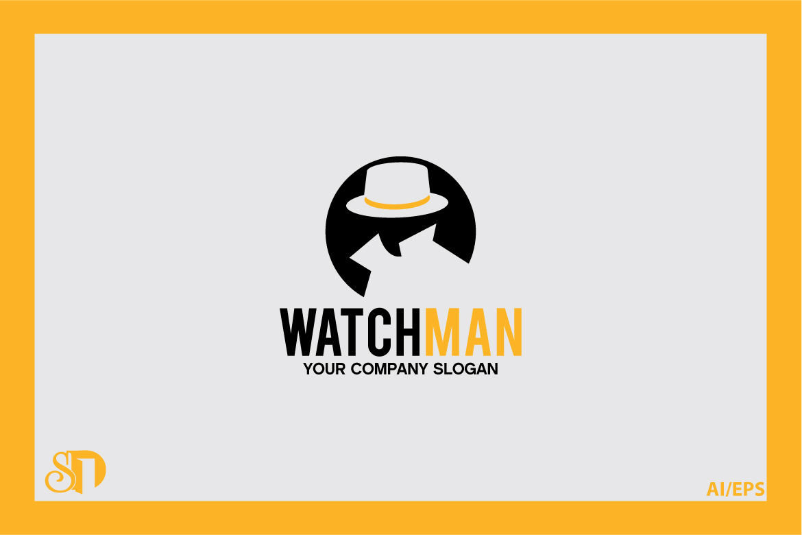 Watchman Logo (420134) | Logos | Design Bundles