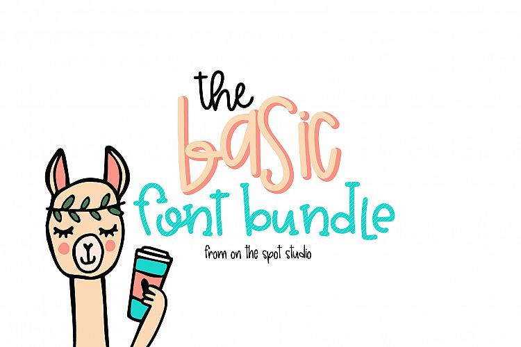 The Basic Font Bundle (221179) | Regular | Font Bundles