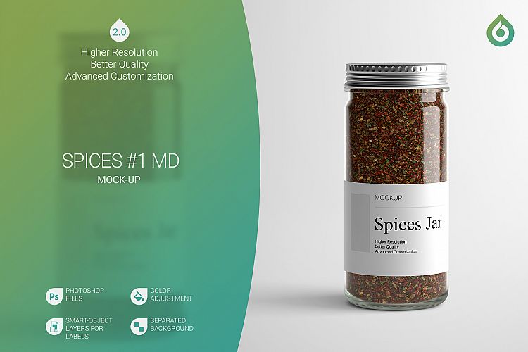 Spices MD Mock-Up #1 V2.0 (371046) | Products | Design Bundles