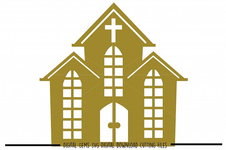 Church SVG / PNG / EPS / DXF files