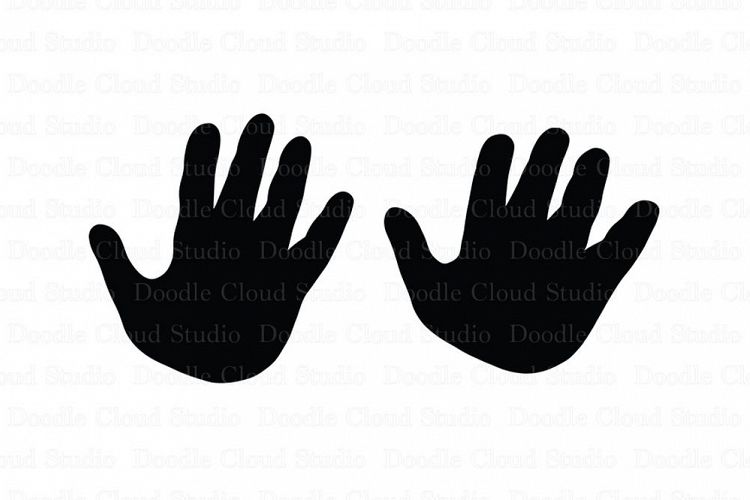 Child & Adult Hands SVG files for Silhouette Cameo and Cricut. SVG ...