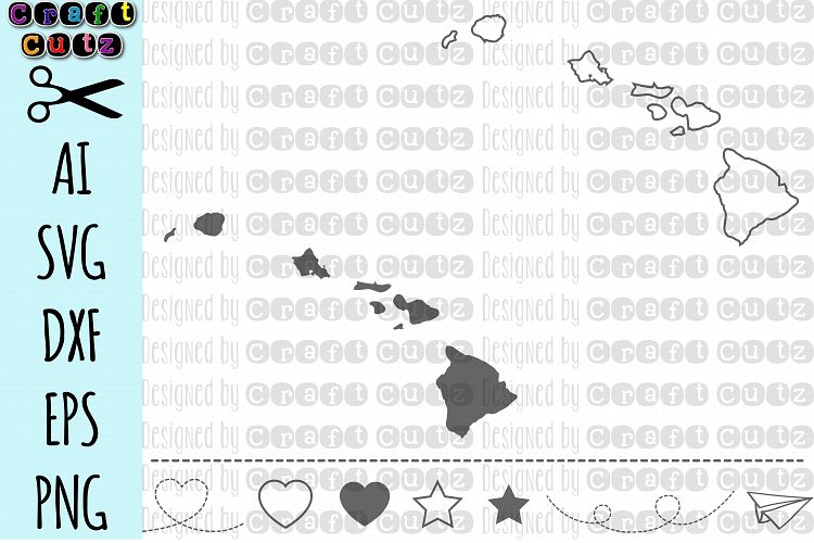 HAWAII svg, State svg Files, Hawaii Vector, United States svg, State ...