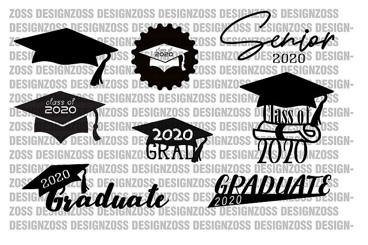 Graduation graphic files | svg | png | dxf