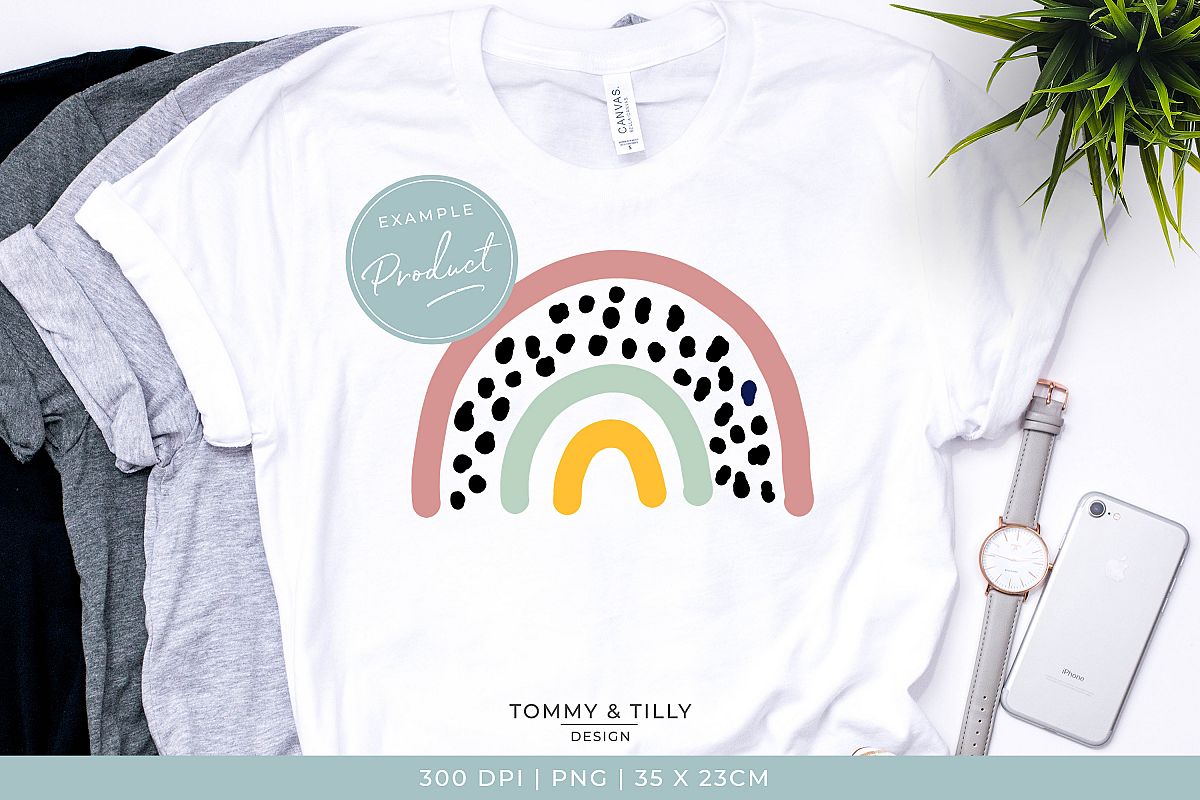 Cute Rainbow - Sublimation PNG Clipart (499423) | Sublimation | Design ...