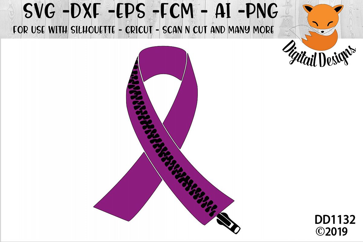 Chiari Malformation Ribbon SVG
