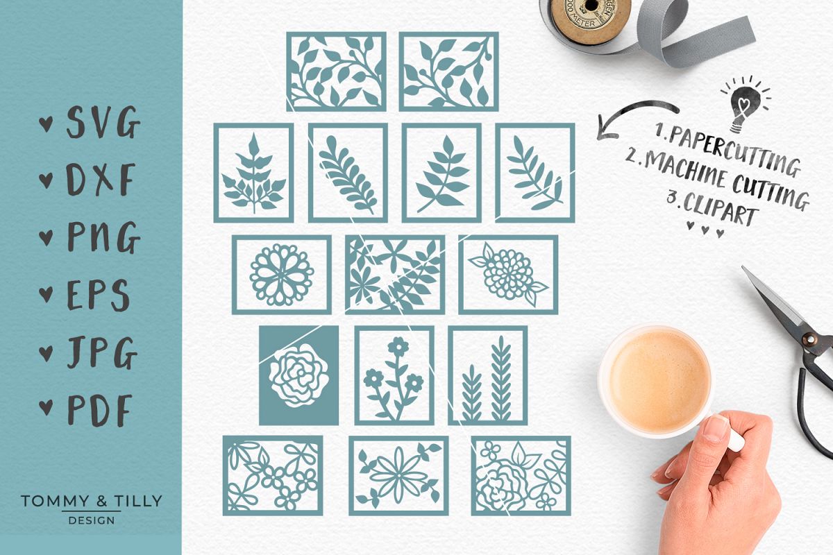 Miniature Set - SVG EPS DXF PNG PDF JPG Cutting File (104483) | SVGs ...