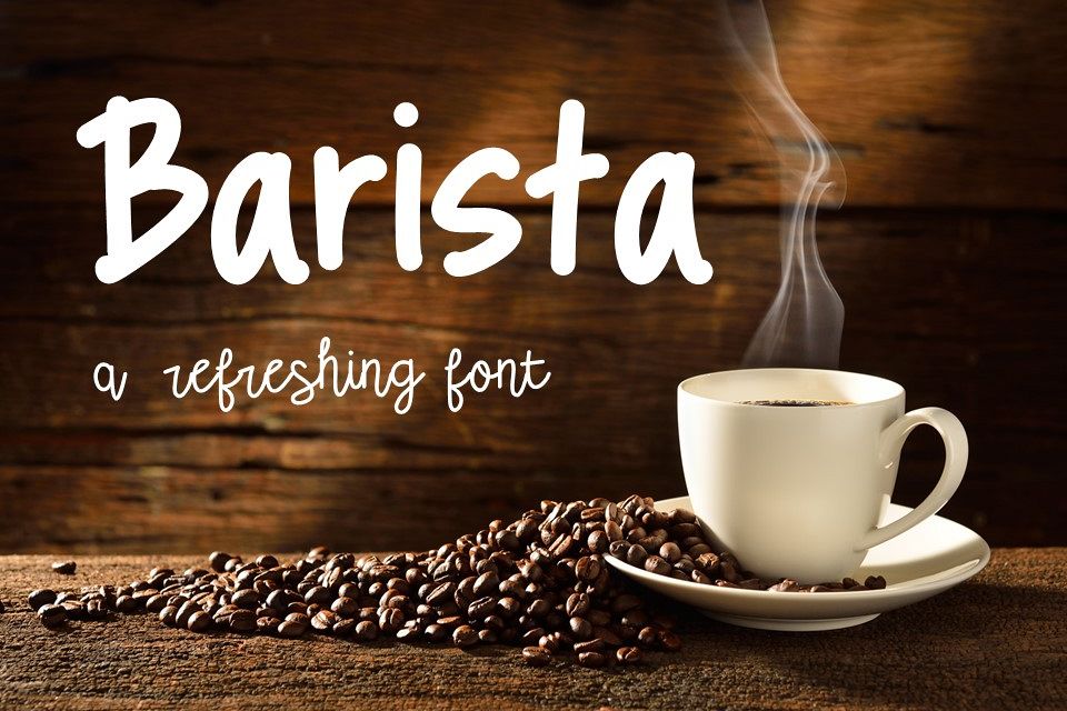 Barista (29073) | Regular | Font Bundles
