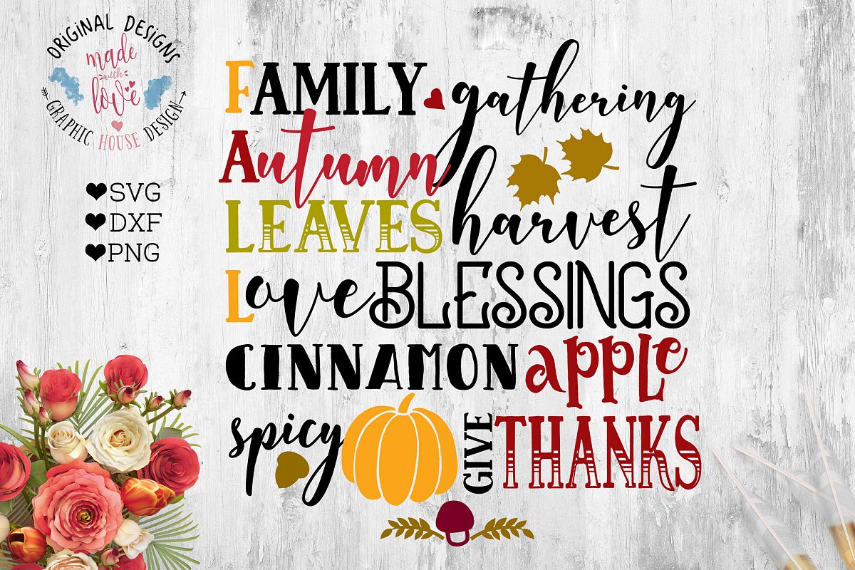 Autumn Fall Blessings Harvest