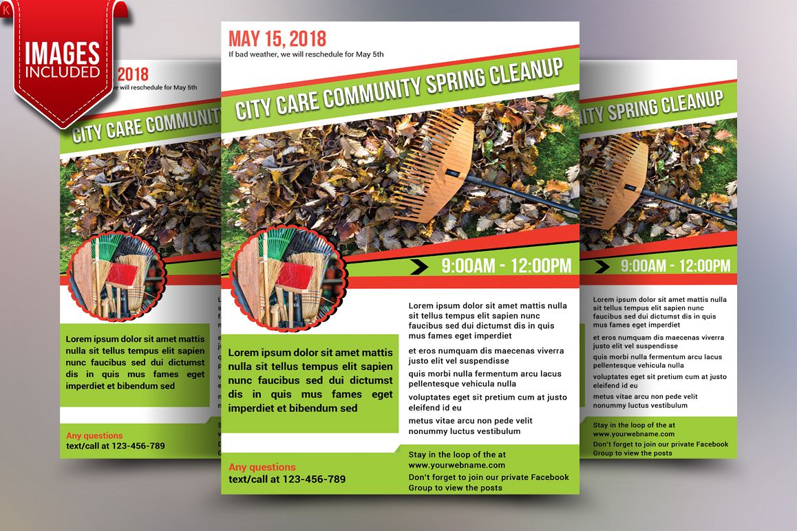 Environmental Flyer Template (191701) | Flyers | Design Bundles