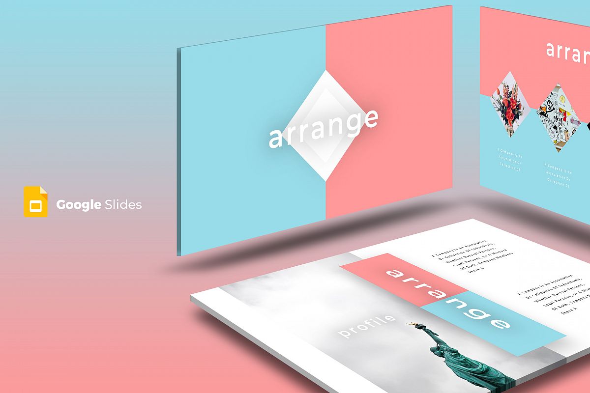 Arrange - Google Slides Template