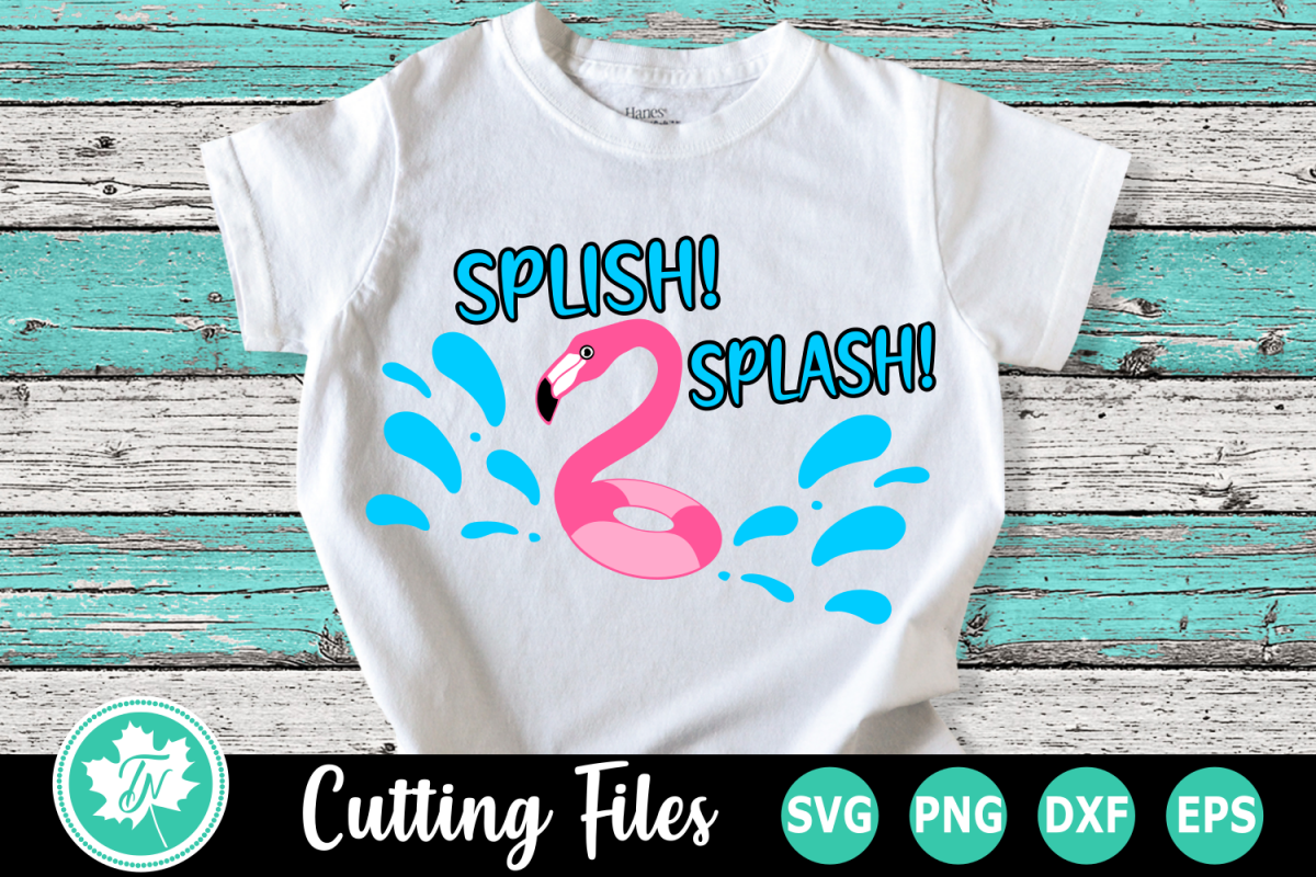 Splish Splash - A Summer SVG Cut File (252068) | Cut Files | Design Bundles