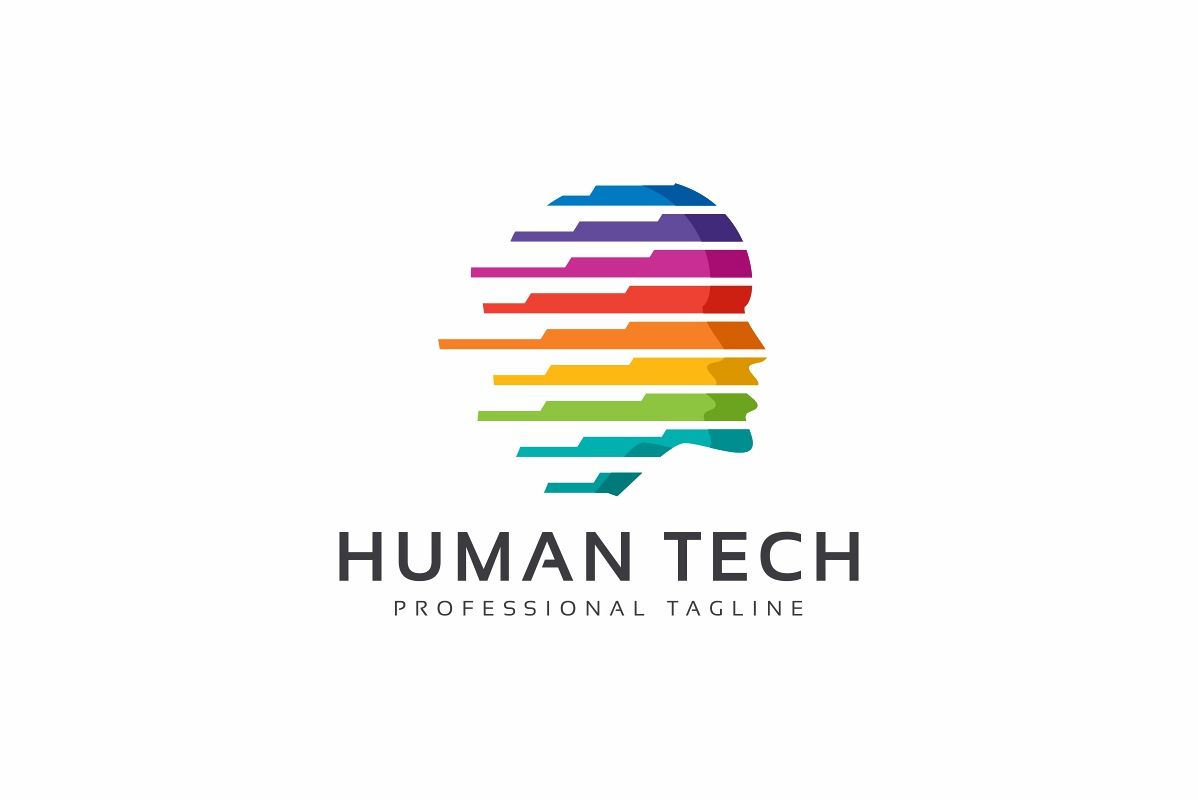 Human Tech Logo (258798) | Logos | Design Bundles