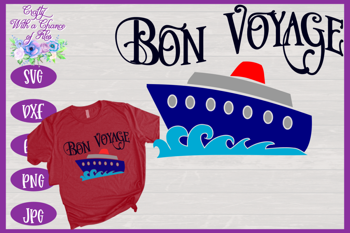 Cruise SVG | Bon Voyage SVG | Cruise Shirt SVG | Vacation