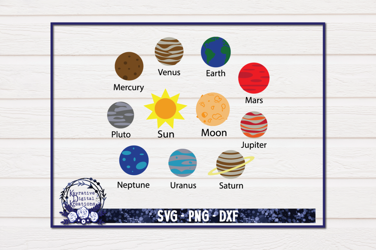 Planets SVG