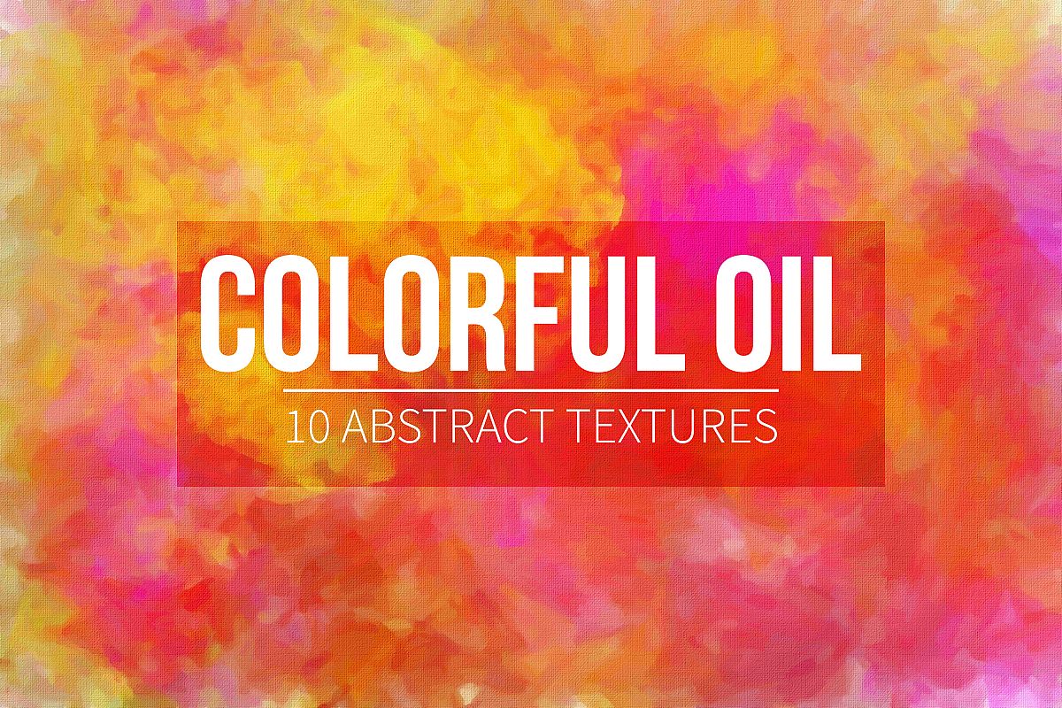 Colorful Oil Textures Pack