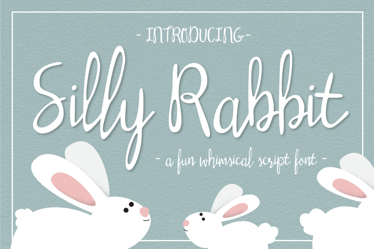 Silly Rabbit Script Font (74939) | Script | Font Bundles Silly Rabbit Script Font (74939) | Script | Font Bundles