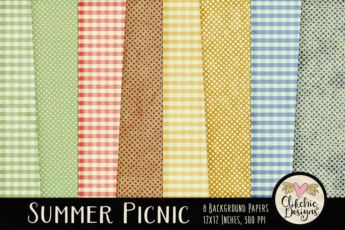Summer Picnic Background Textures
