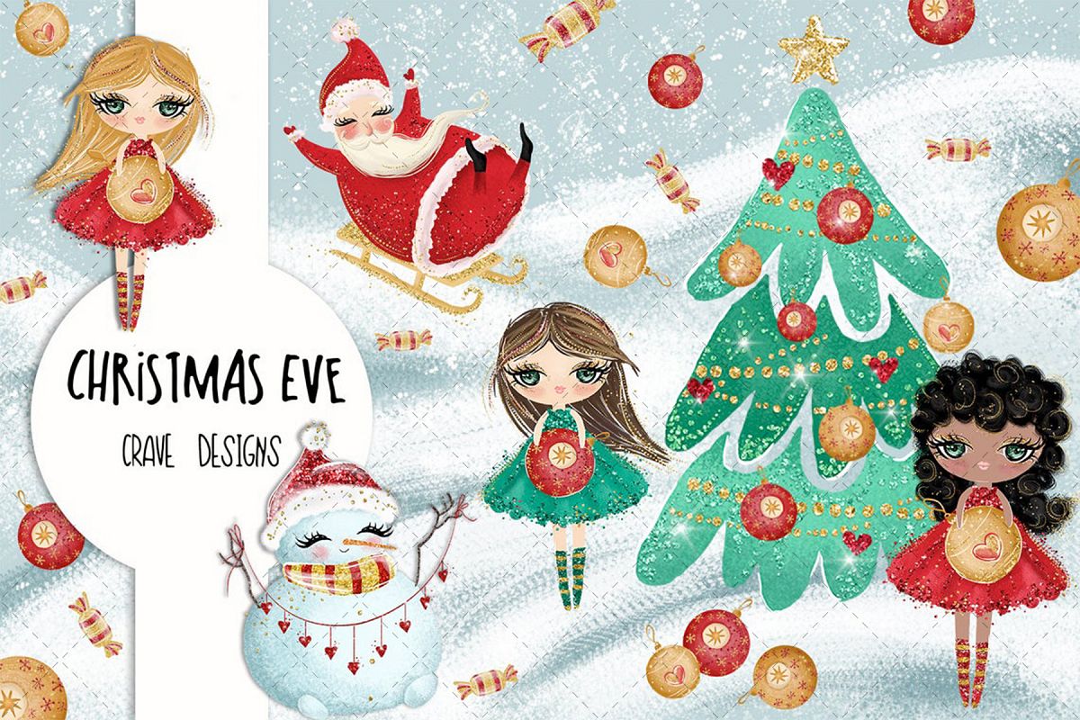 Christmas Eve Clip Art