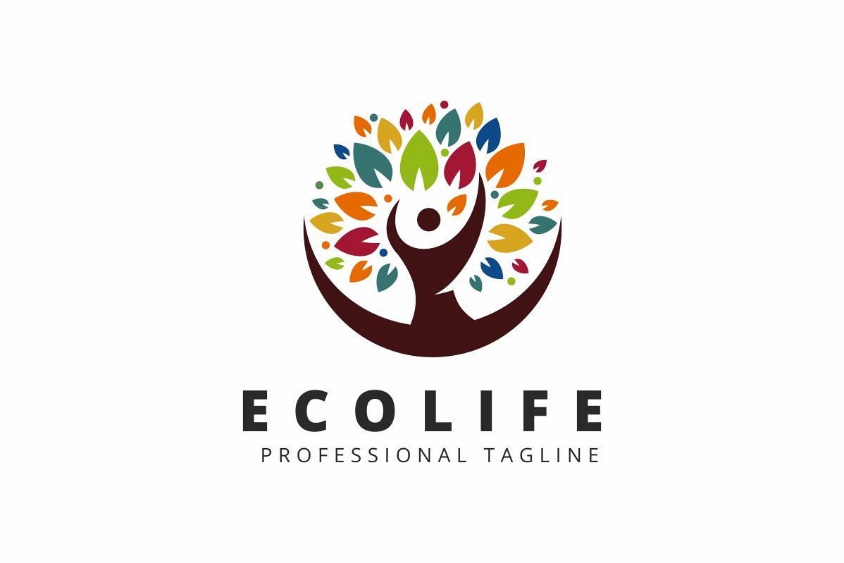 Eco Life Logo (236942) | Logos | Design Bundles