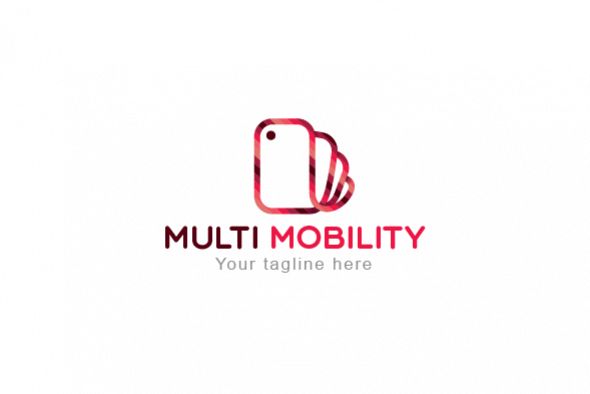 Multi Mobility - Creative Stock Logo Design for Mobile Store