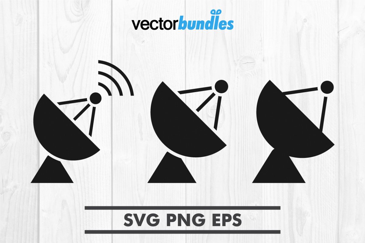Satellite parabola clip art svg
