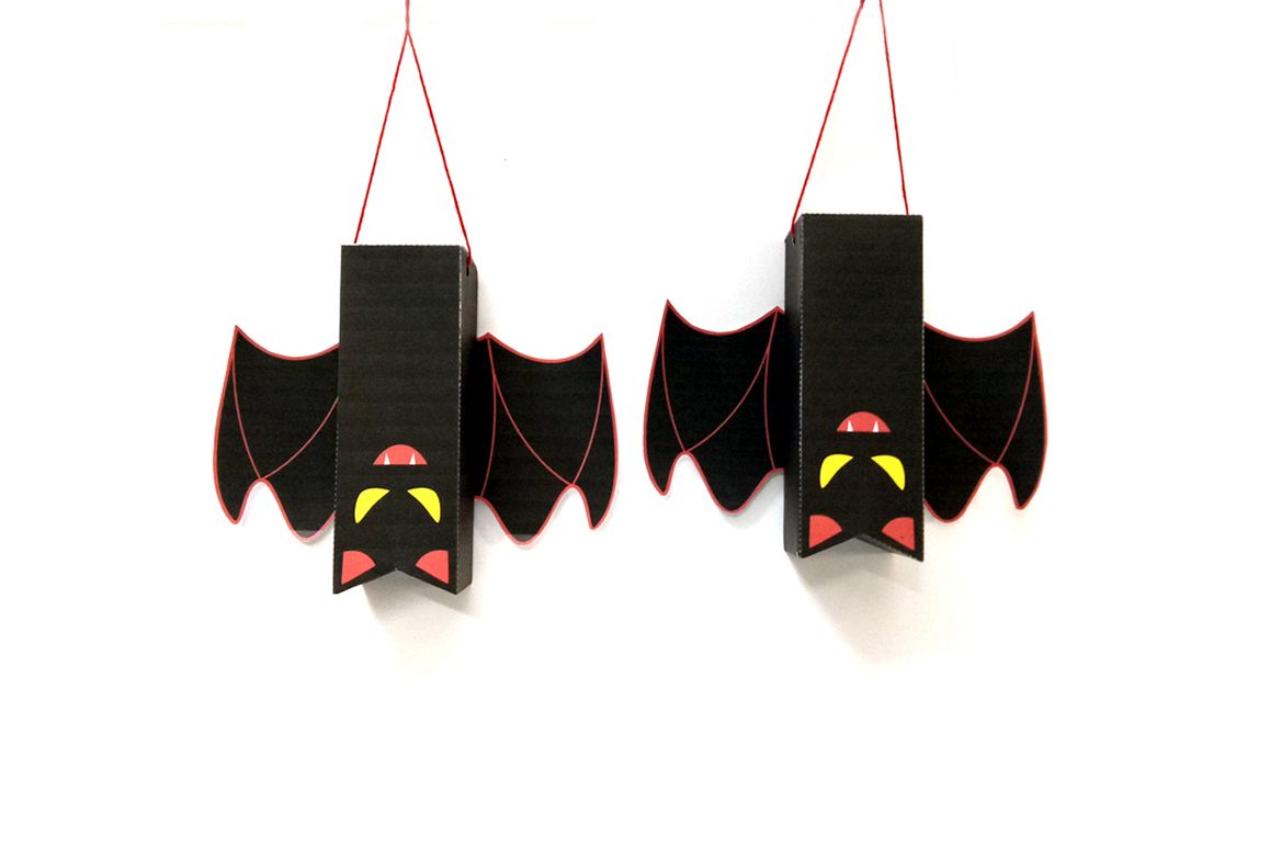 DIY Halloween Bat favor - 3d papercraft (36760) | Printables | Design ...