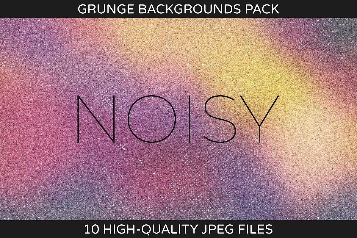 Noisy - Grunge Backgrounds Pack