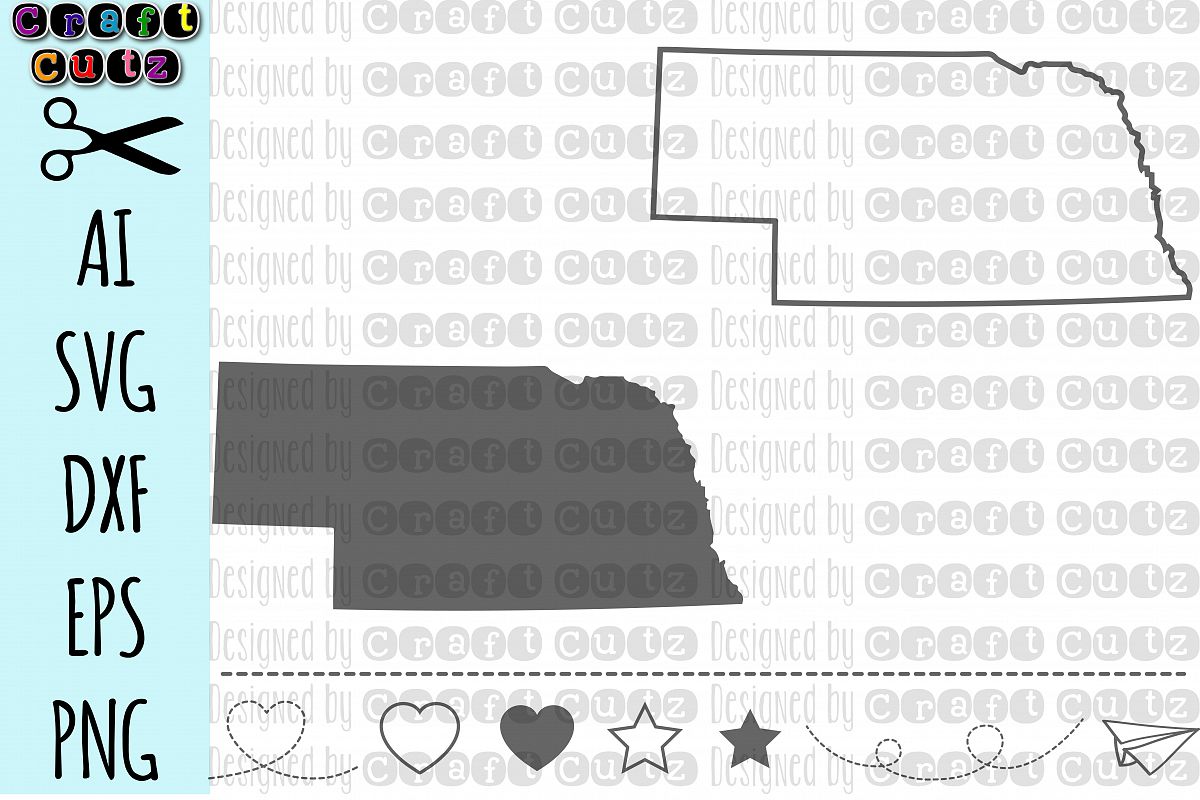 NEBRASKA svg, State svg Files, Nebraska Vector, United States svg ...