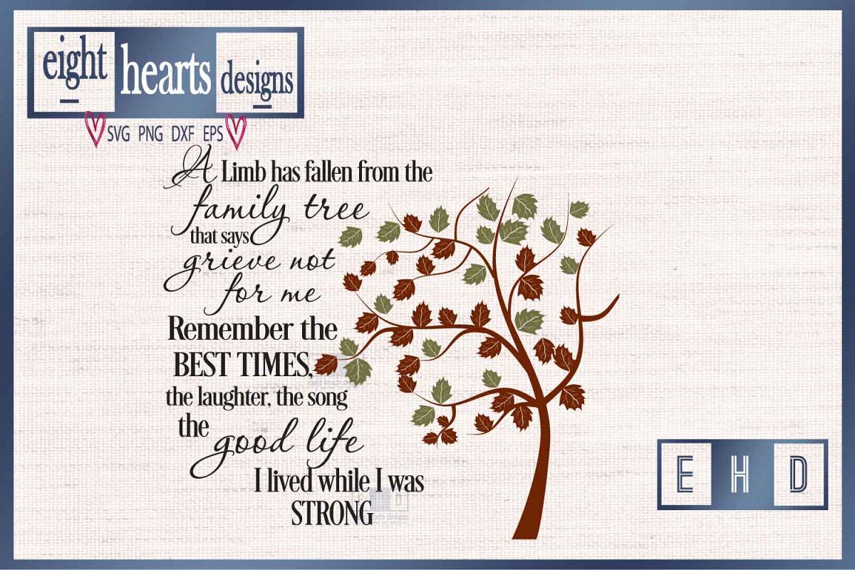 Grieving Tree SVG EPS DXF Cutting File