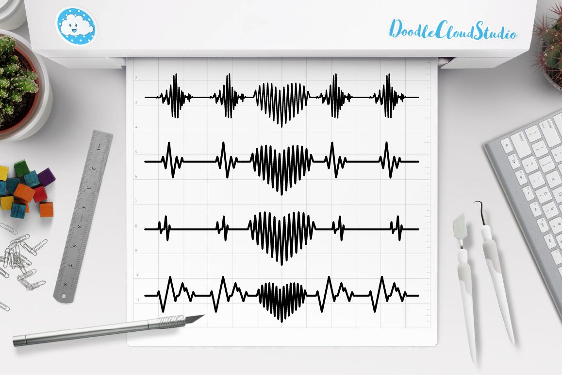 Heartbeat SVG, Heart svg, Cardiogram Heart SVG, Heart beat SVG files ...