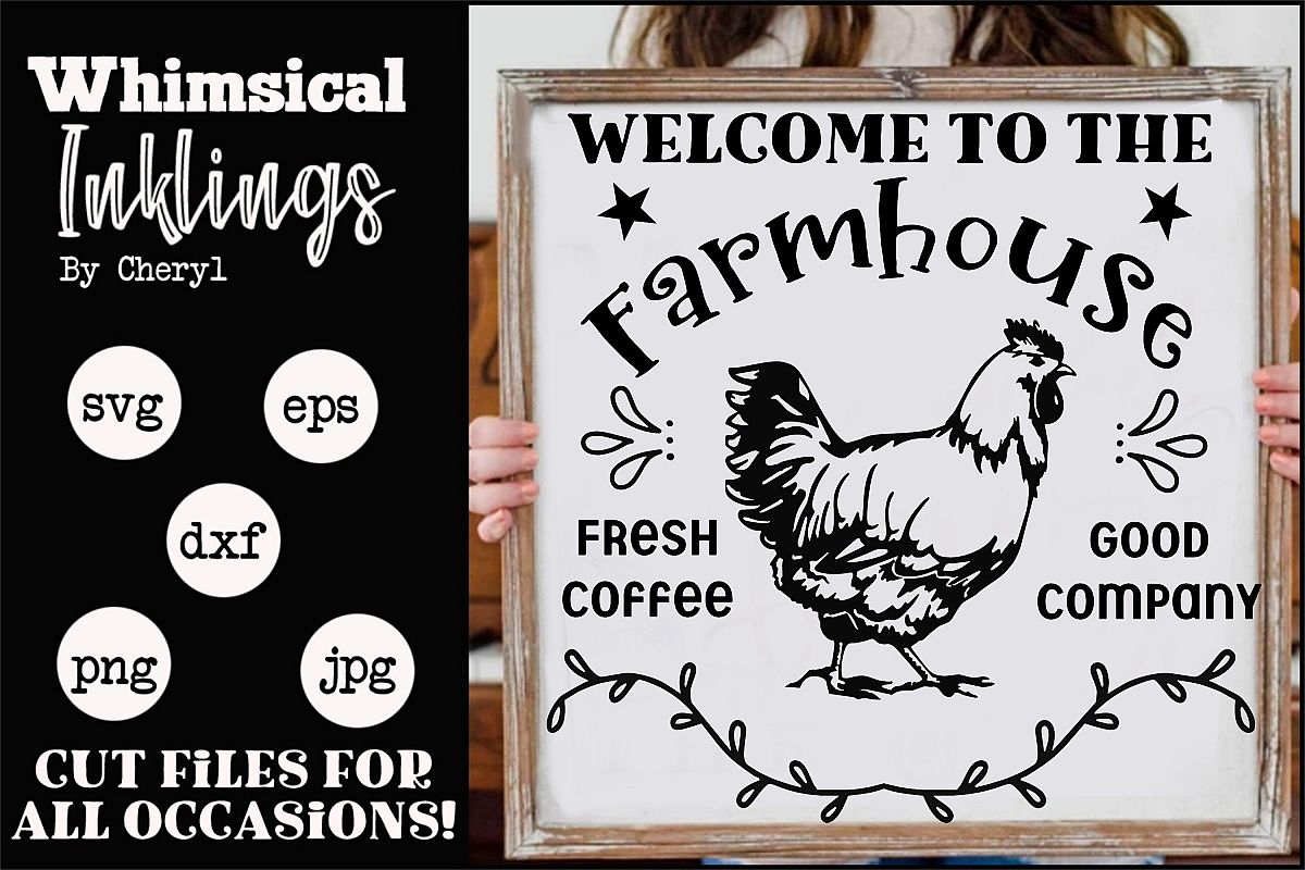 Farmhouse Chicken SVG