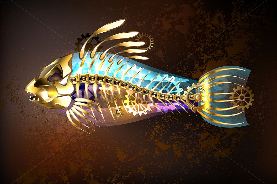 Mechanical Fish ( Steampunk )