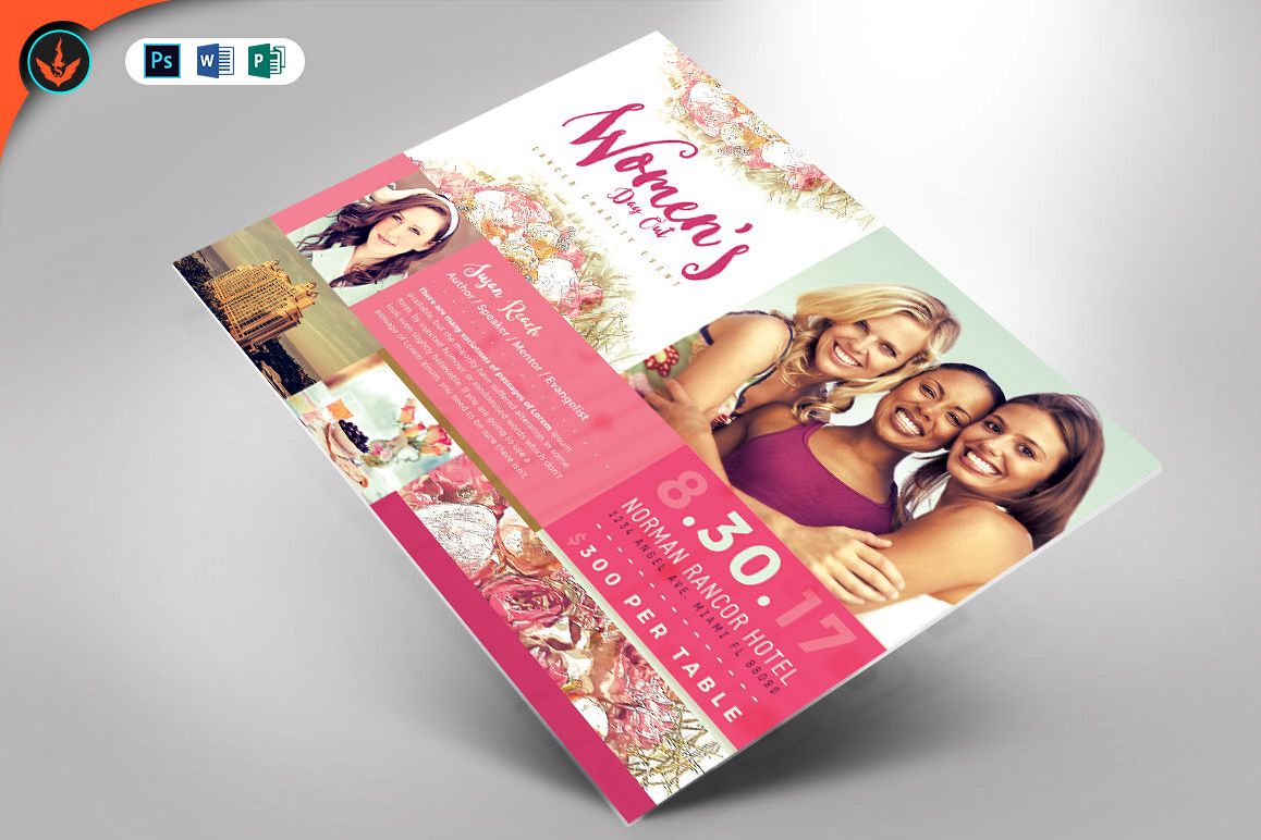 Women's Day Out Flyer Photoshop Template