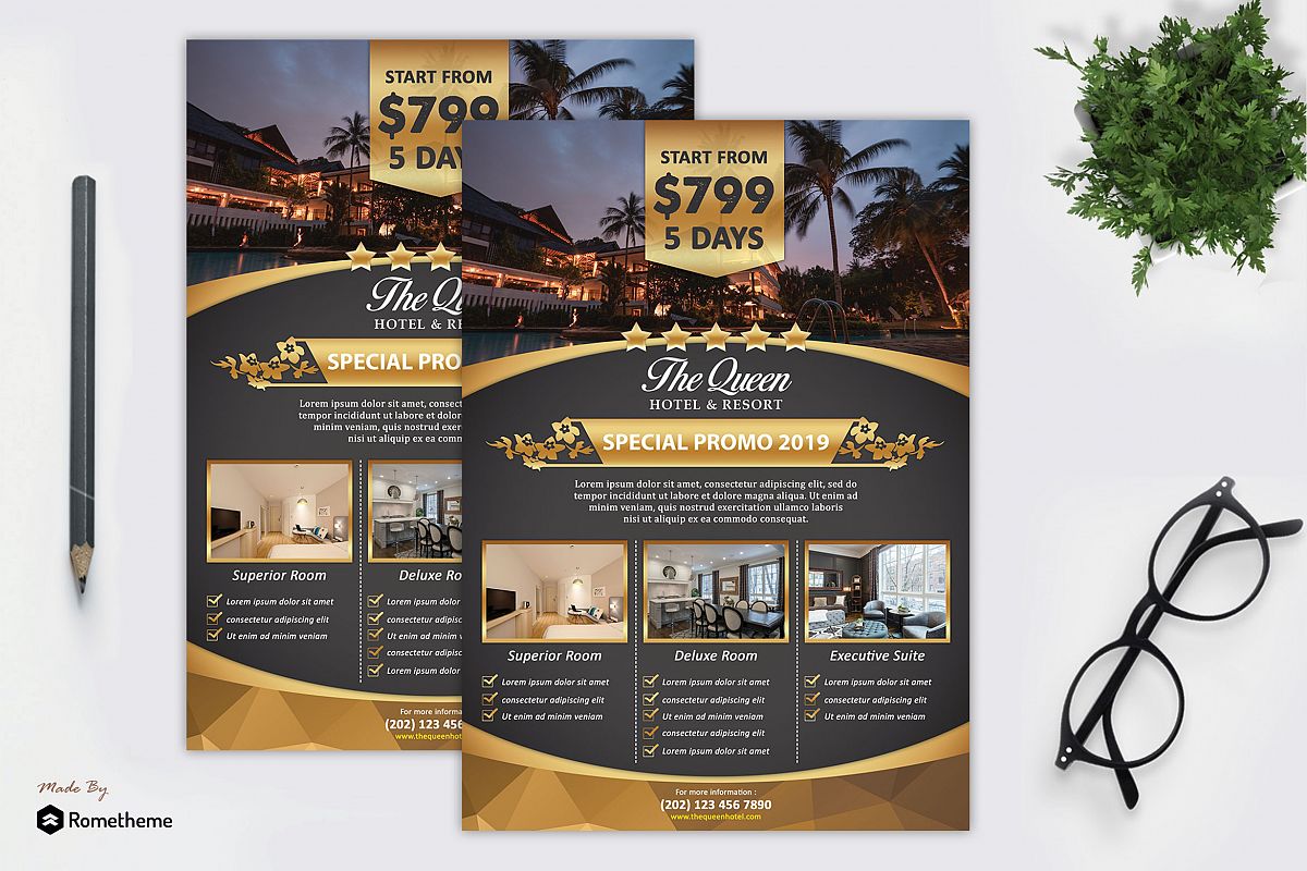 Hotel & Resort Flyer vol. 01