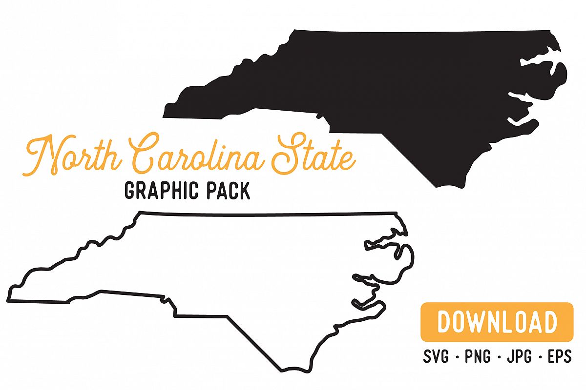 North Carolina Vector Clipart Pack - North Carolina SVG (283307 ...