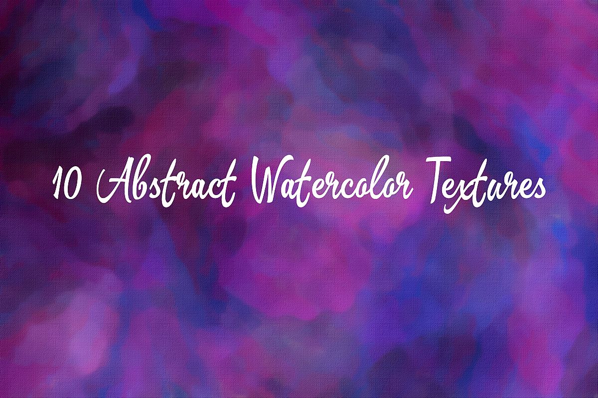 10 Abstract Watercolor Textures