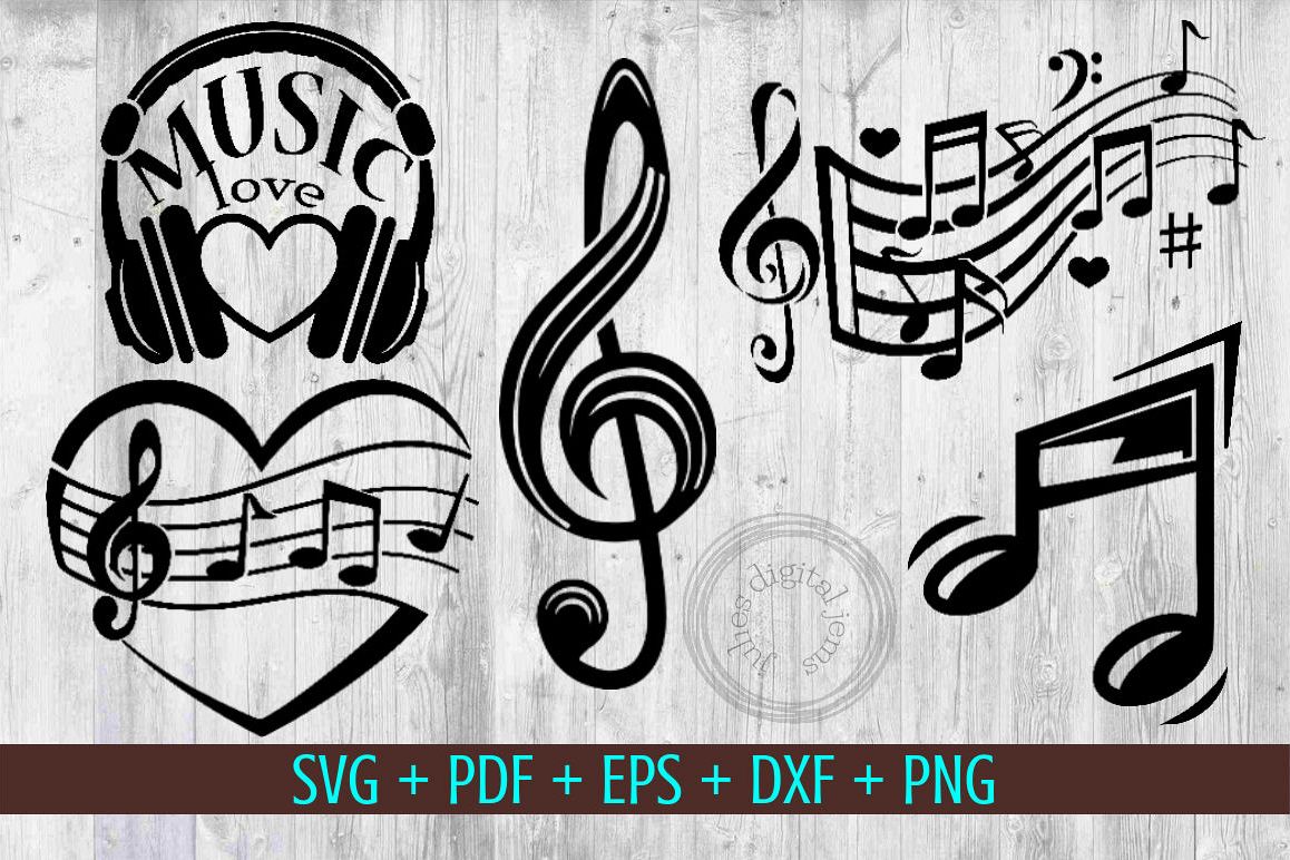 Music symbols svg bundle by Julies Homemade Jems (331959) | Cut Files ...