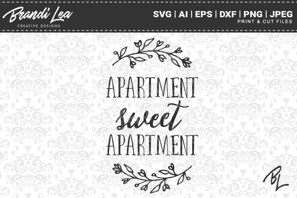 Apartment Sweet Apartment SVG Cutting Files