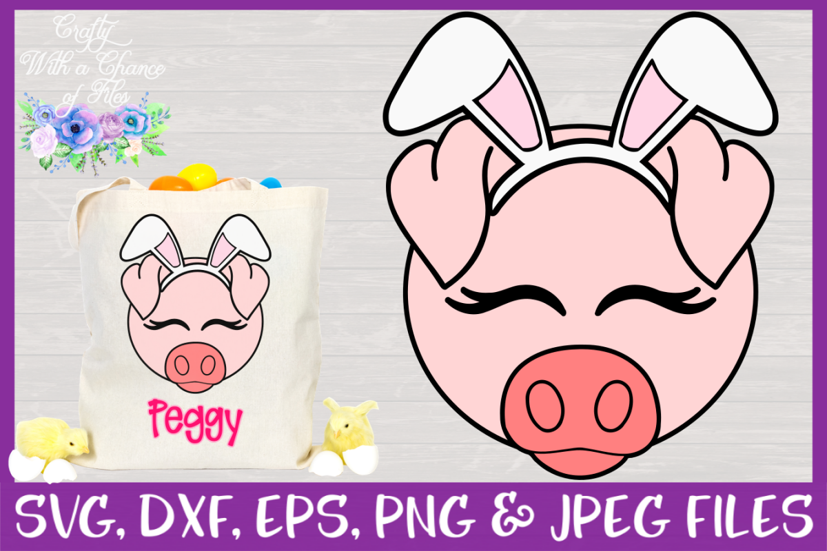 Easter | Pig Face SVG Cut File (232425) | SVGs | Design Bundles